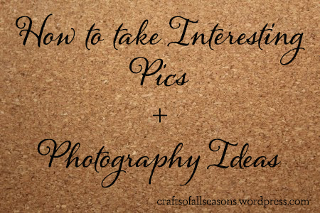 How to take Interesting Pics + Photography Ideas – the striped plaid