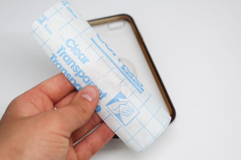 DIY Pressed Flower Phone Case (without resin) – the striped plaid