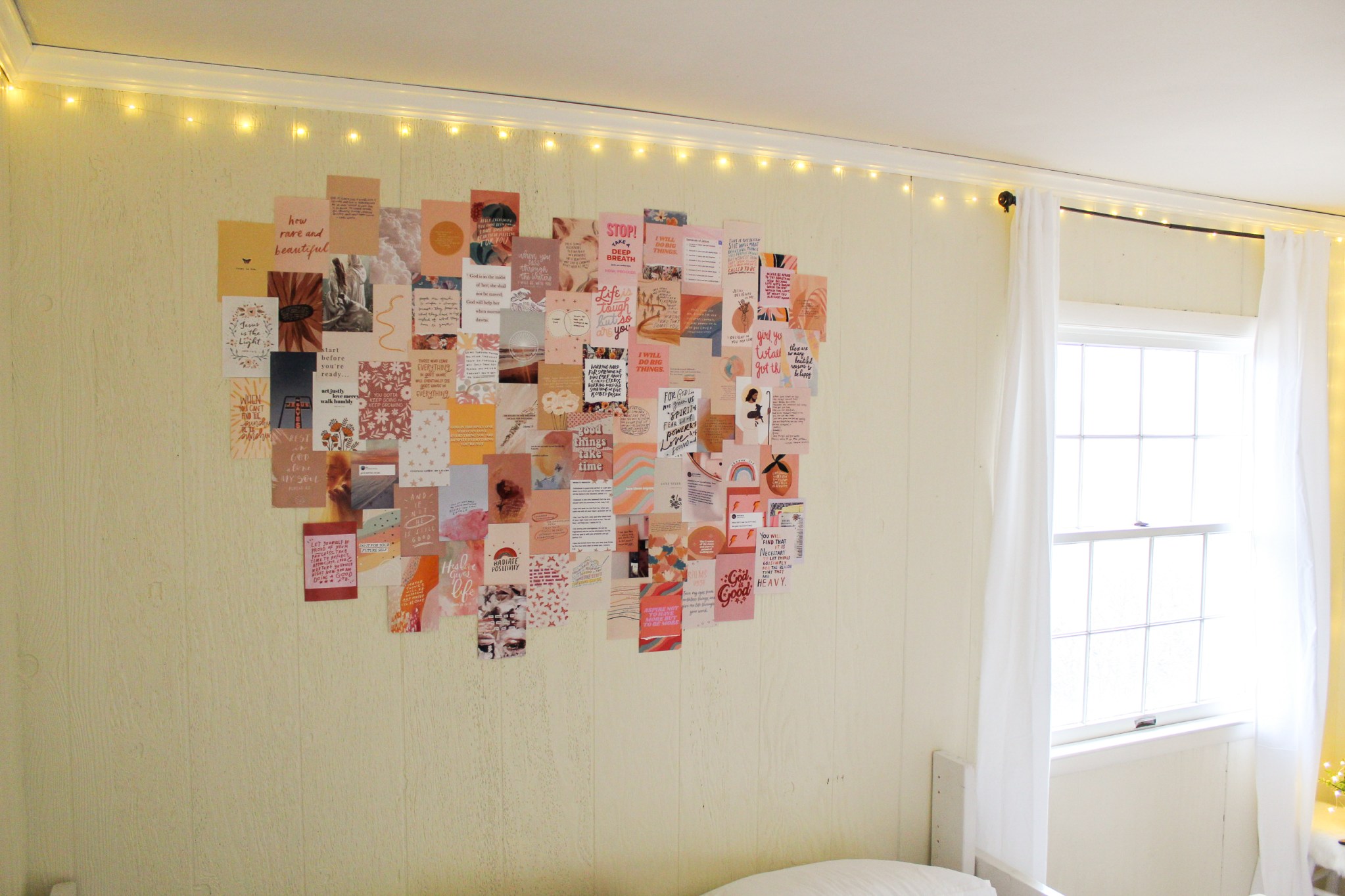 DIY Aesthetic Collage Wall | Photo Ideas & Tips For Hanging Your ...